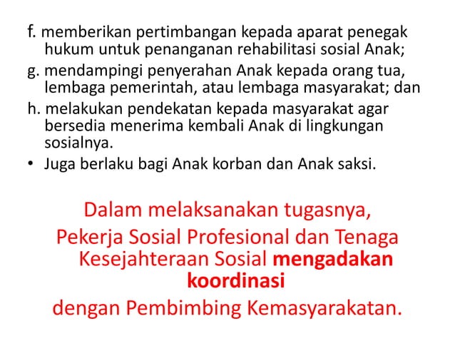 SISTEM PERADILAN PIDANA ANAK | PPTX