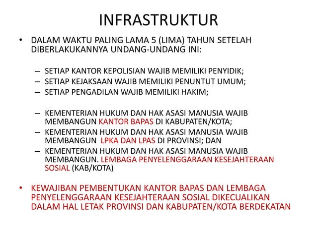 SISTEM PERADILAN PIDANA ANAK | PPTX