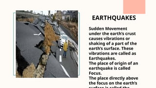 Disaster, Natural, Human made their Management | PPTX