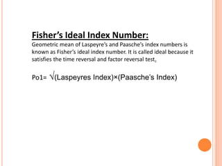 Presentation on Index Number | PPTX