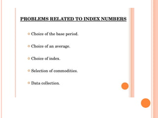 Presentation on Index Number | PPTX