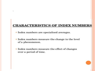 Presentation on Index Number | PPTX