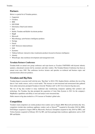 Teradata | PDF