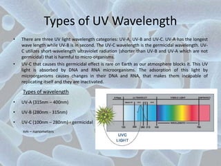 Ultra Violet Disinfection | PPTX