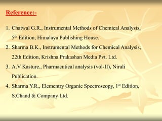 UV Visible spectroscopy, introduction, principles, applications | PPTX