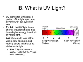 UV-Light-Fall-2011 (2).ppt for jhs presentation | PPT