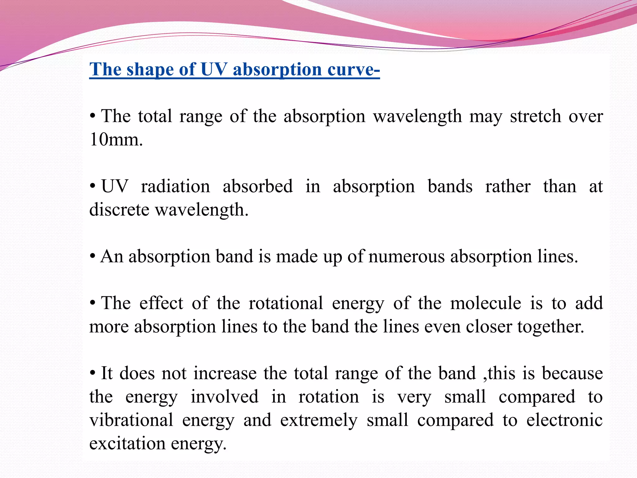 UV - Spectroscopy, By Dr. Umesh Kumar Sharma & Arathy S.V. | PPTX