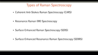 Uv vis and raman spectroscopy | PPTX
