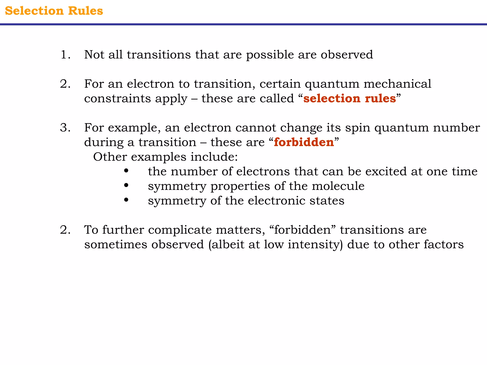 UV Visible Spectroscopy | PPT
