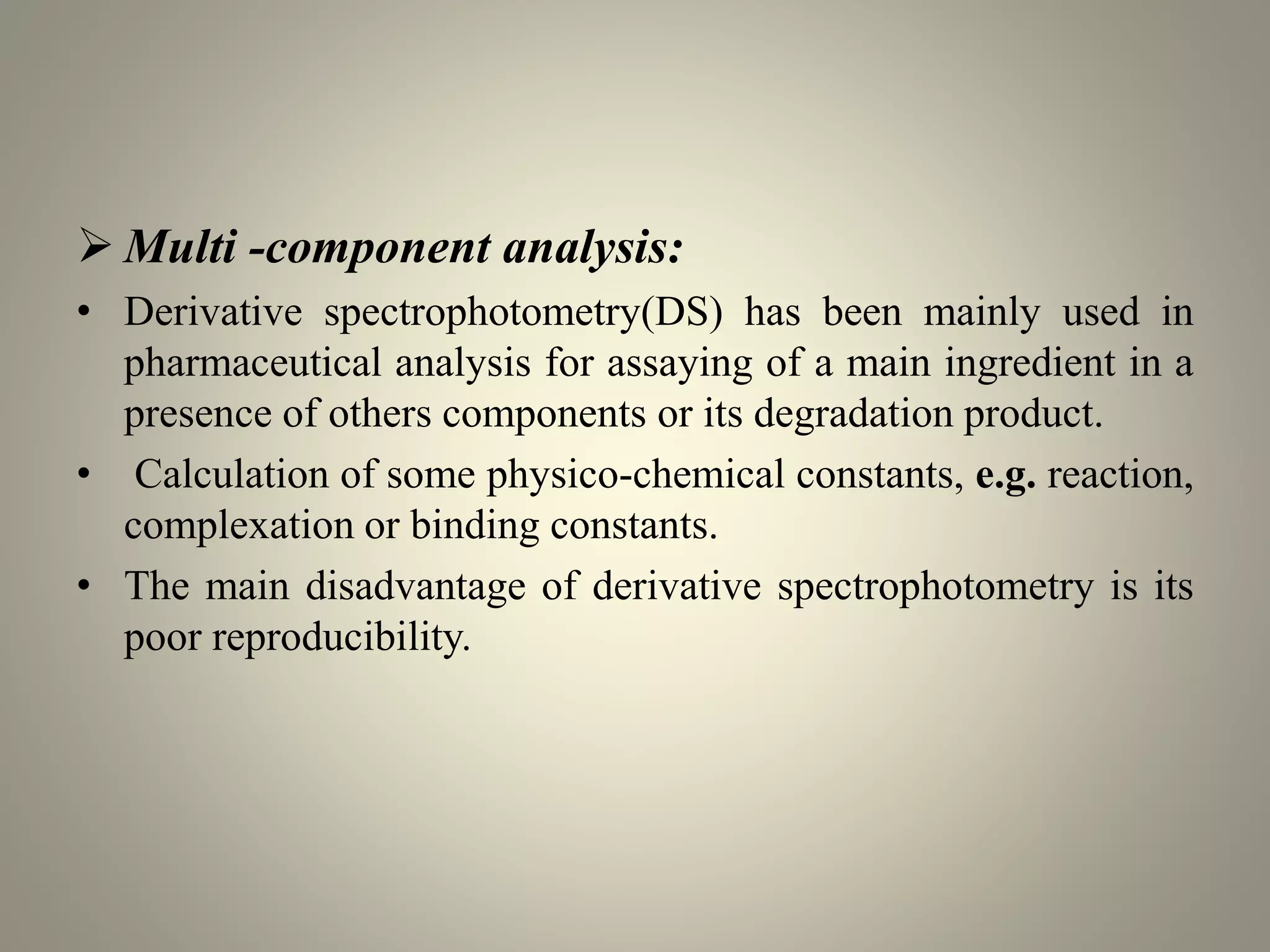 UV-Visible spectroscopy | PPTX