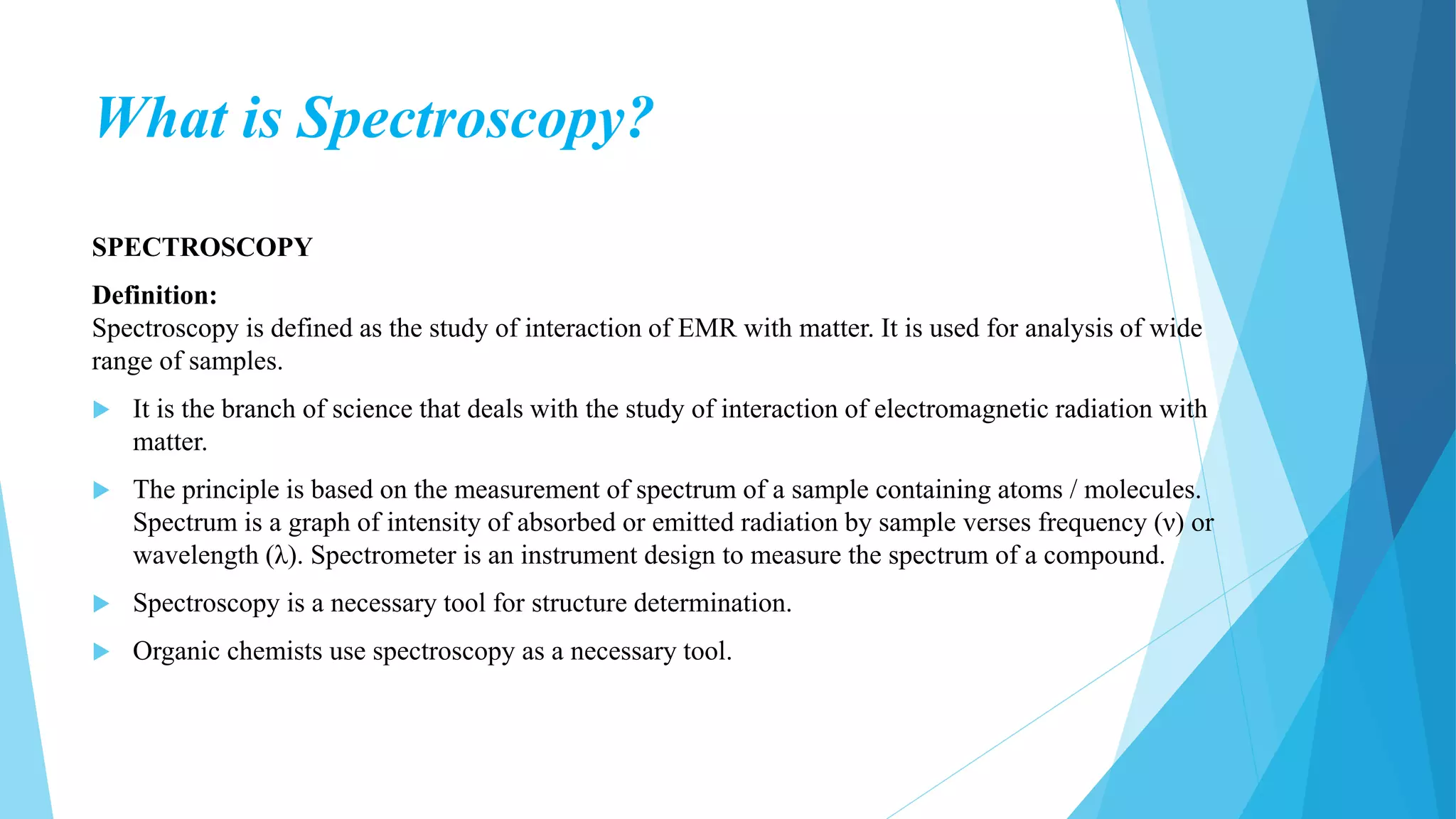 UV Visible Spectroscopy | PPTX