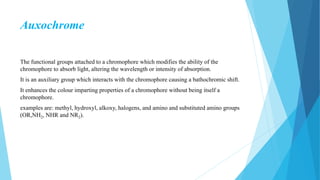 UV Visible Spectroscopy | PPTX
