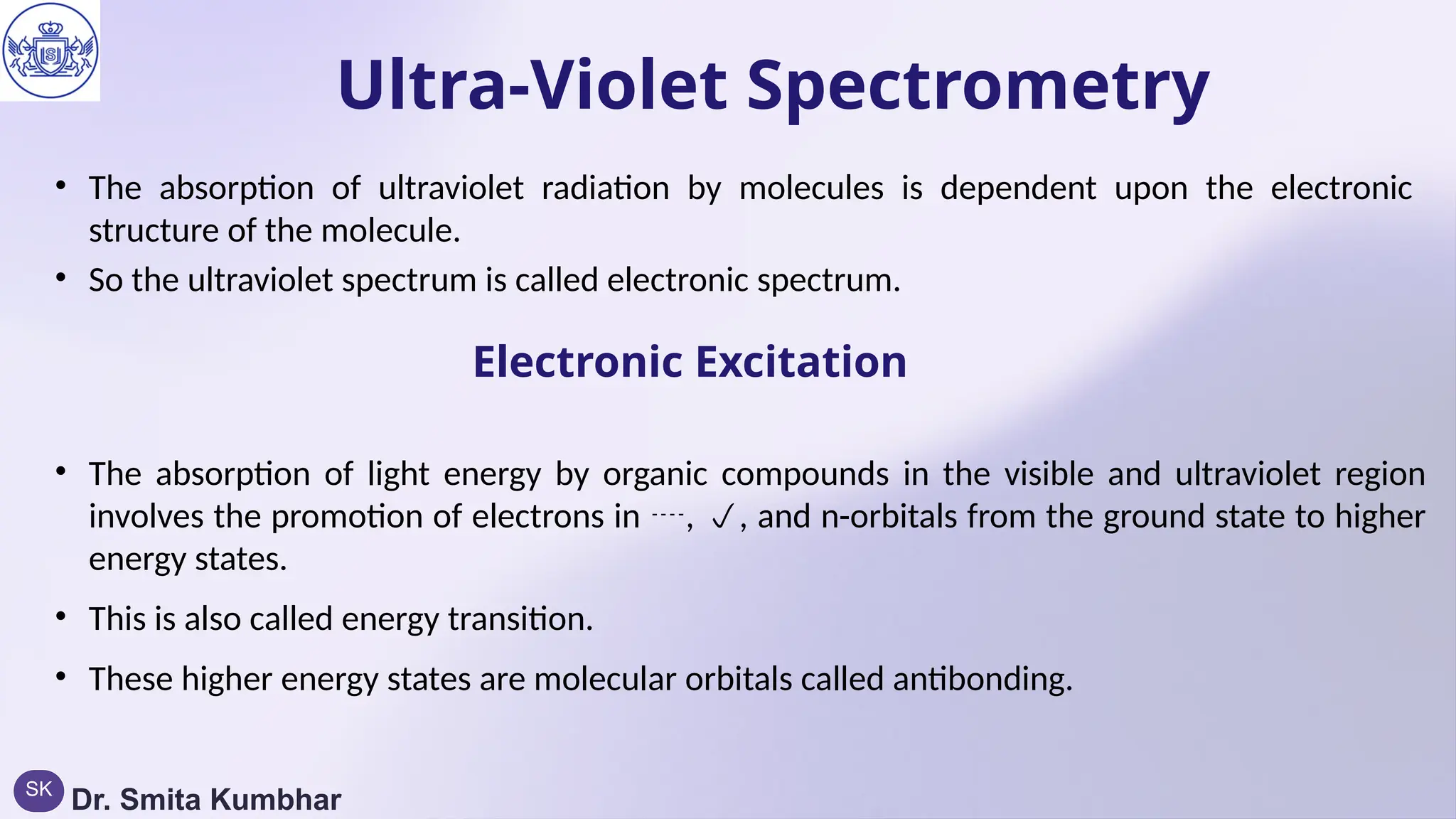 'UV-Visible Absorption Spectrophotometry' | PPTX