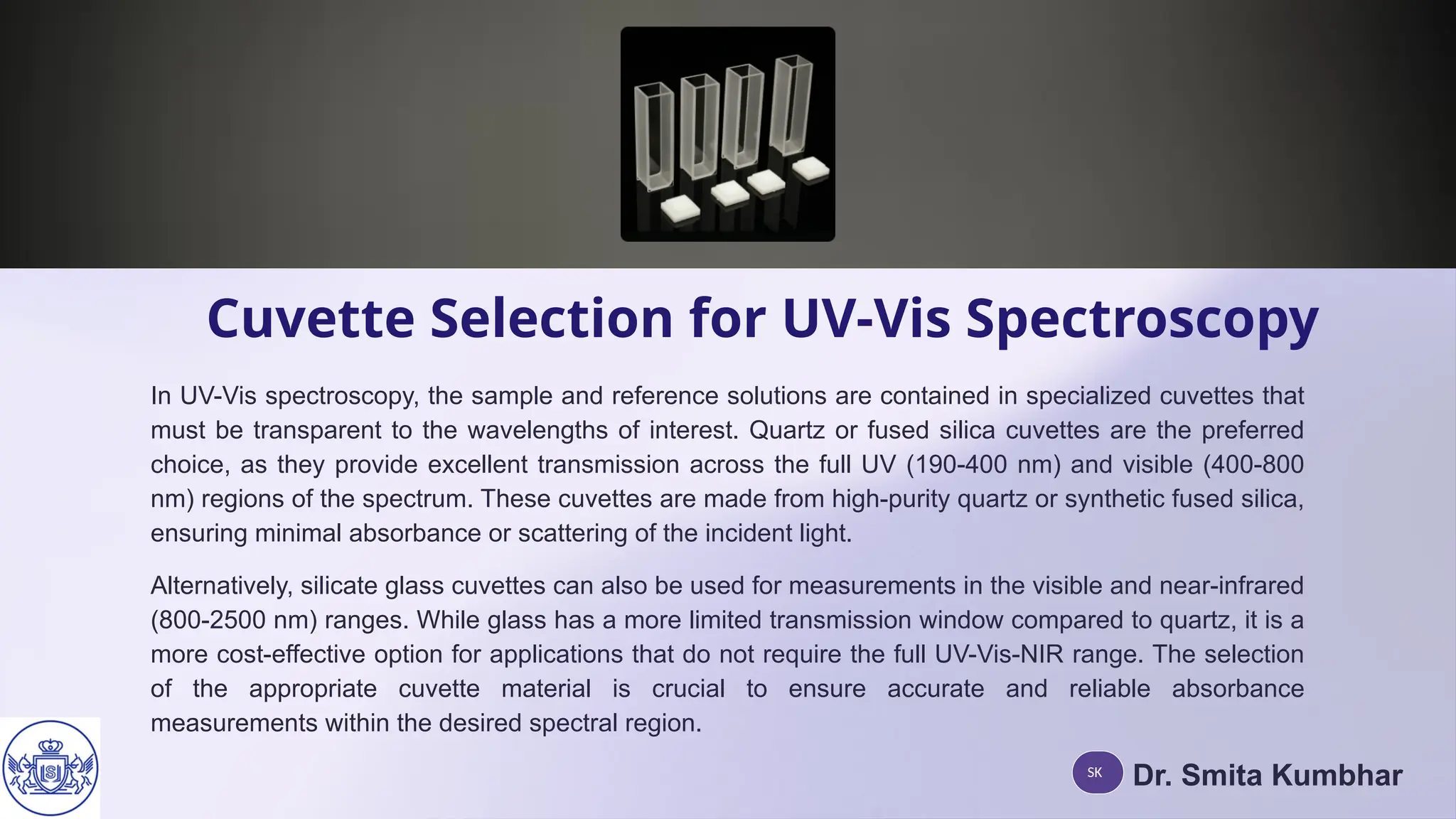 'UV-Visible Absorption Spectrophotometry' | PPTX