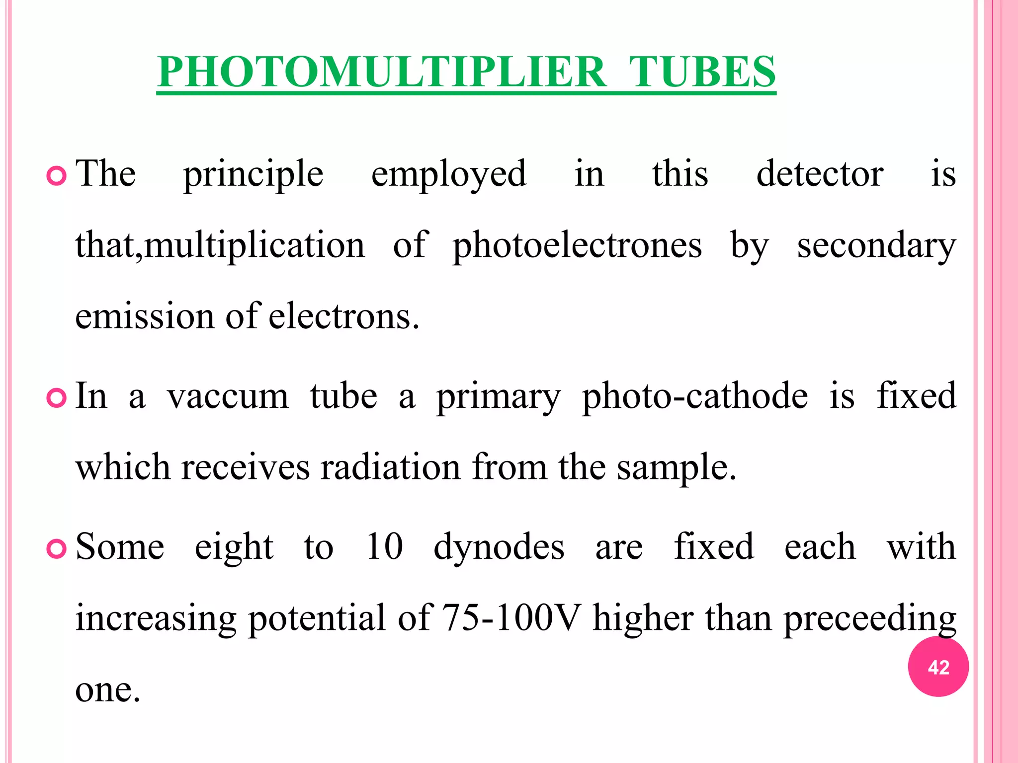 Uv visible spectroscopy-instrumentation | PPTX