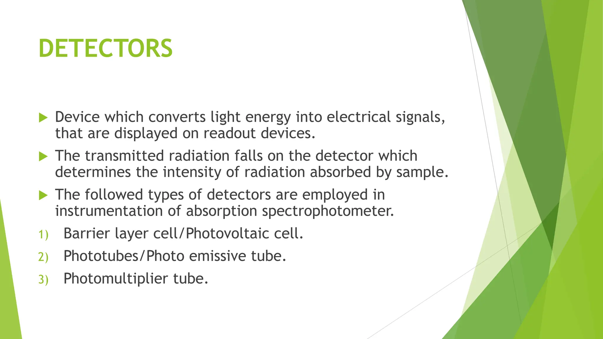 UV-VISIBLE SPECTROSCOPY INSTRUMENTATION.pptx