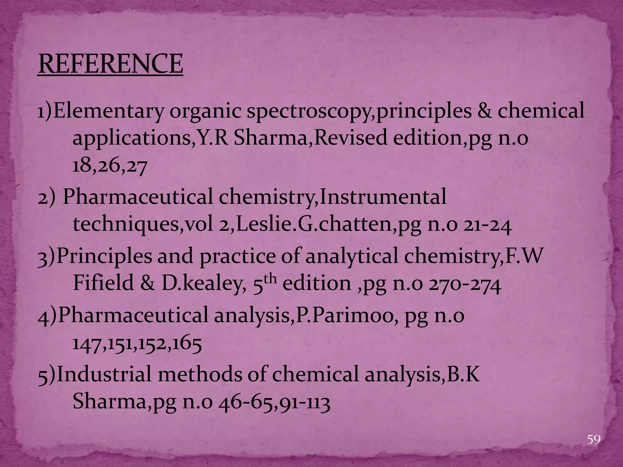 Uv visible spectroscopy ppt | PPTX