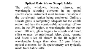 UV visible spectroscopy principles and instrumentation | PDF