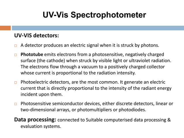 UV -Vis Spectrophotometry- Principle, Theory, Instrumentation and ...