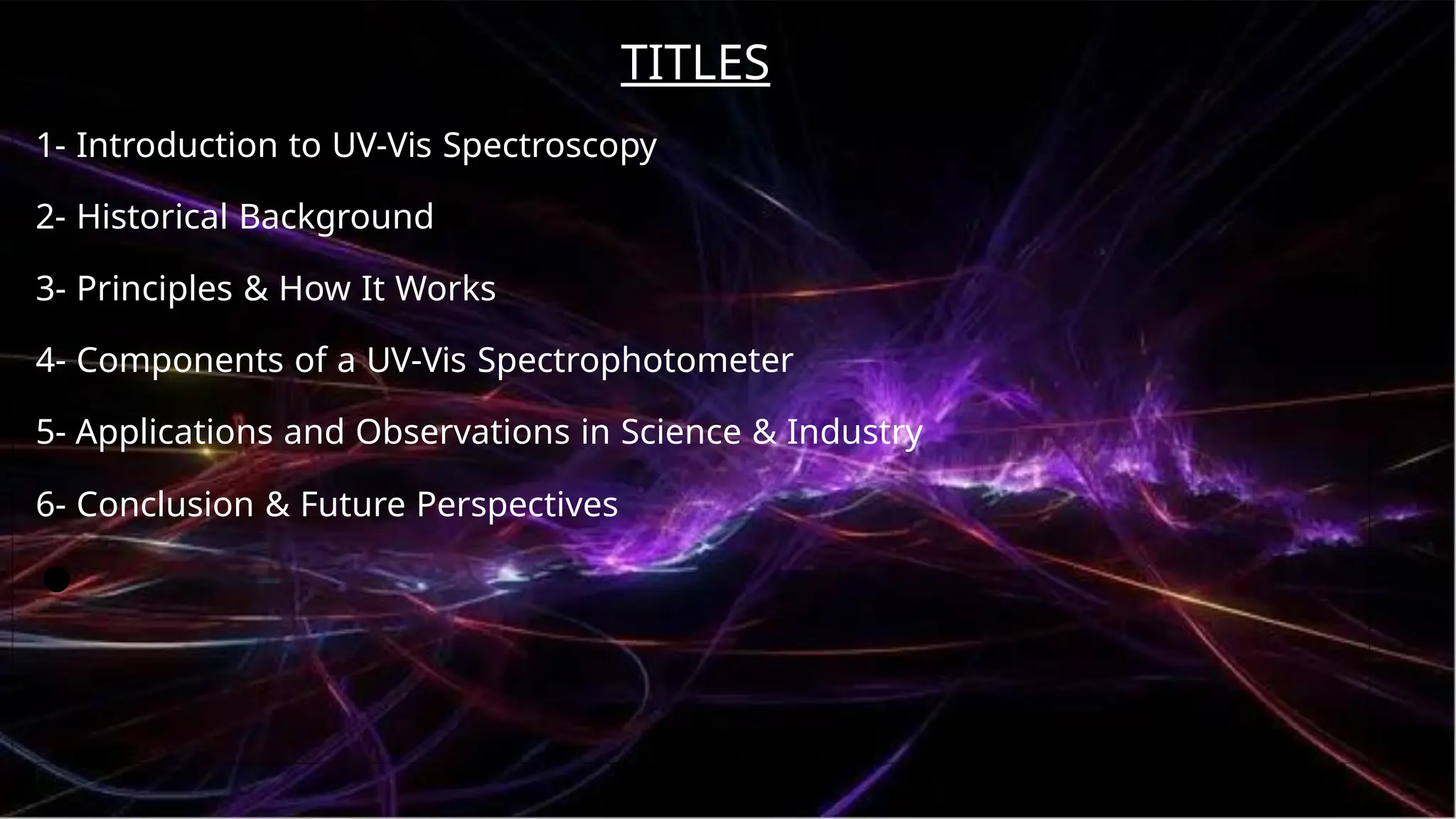 UV-Visible spectroscopy Presentation. | PPTX