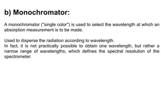 Uv vis spectroscopy- part-2 | PPT