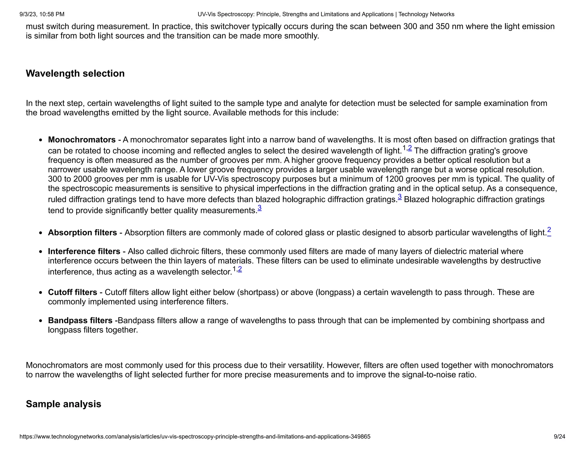 UV-Vis Spectroscopy_ Principle, Strengths and Limitations and ...