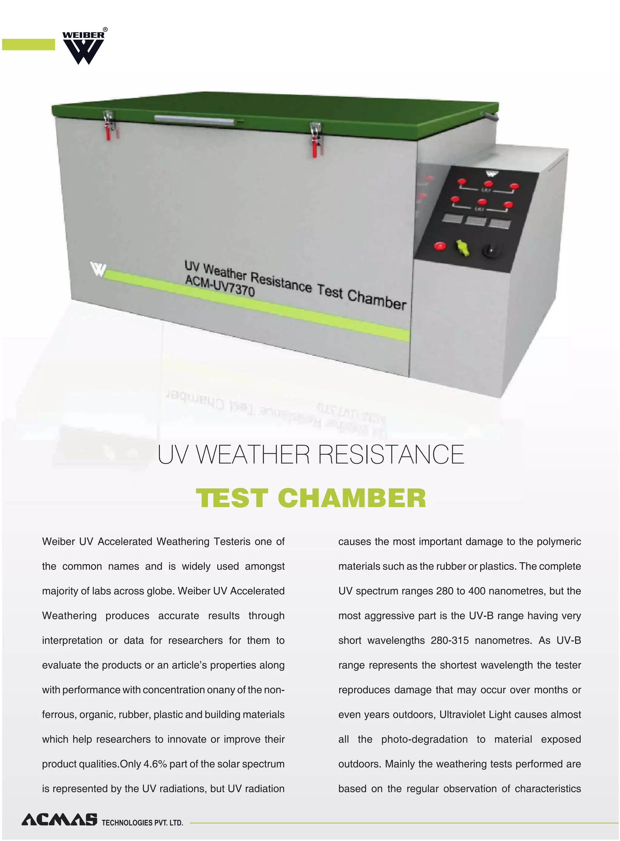 Uv weather-resistance-test-chamber | PDF