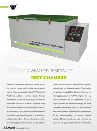 Uv weather-resistance-test-chamber | PDF
