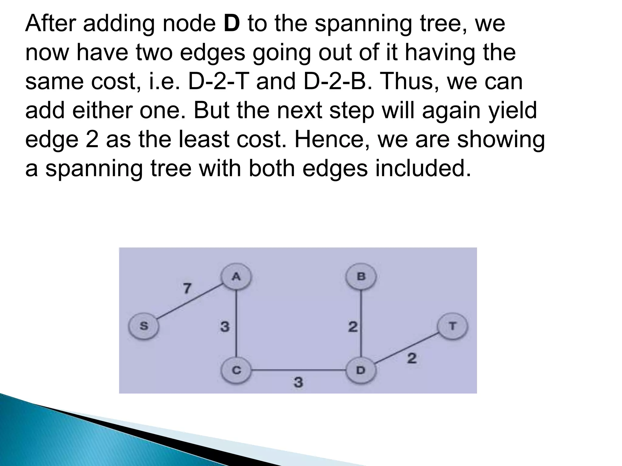prim's and kruskal's algorithm | PPTX