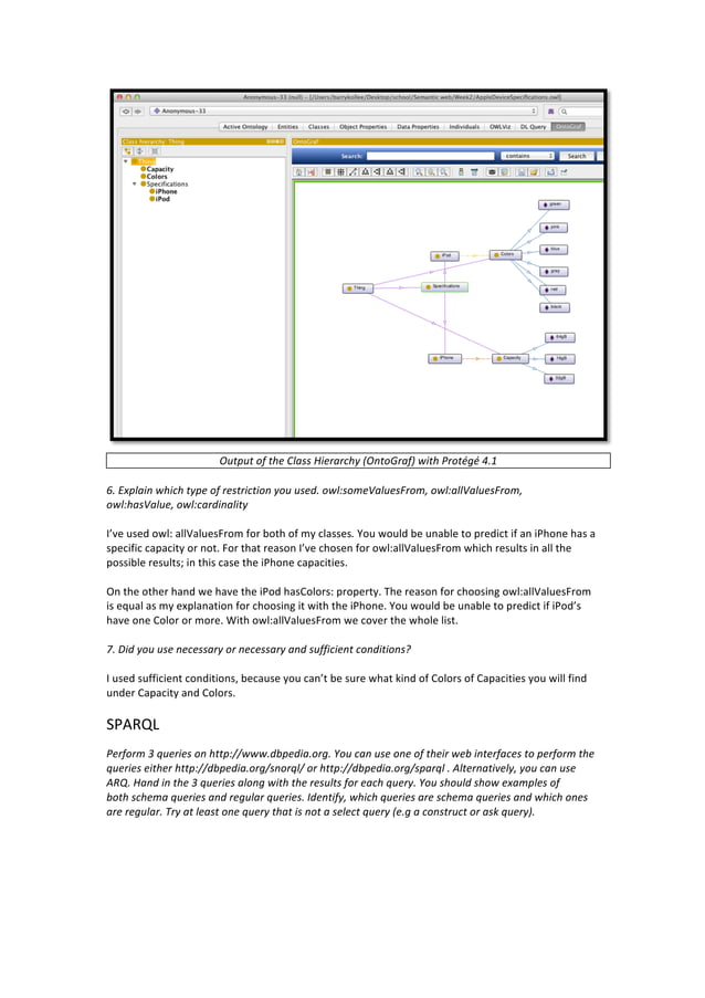 Semantic web assignment 2 | PDF