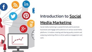 Introduction to social media marketing.. | PPT