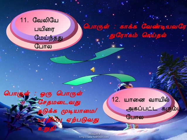 Uvamai thodar உவமைத் தொடர் | PPT