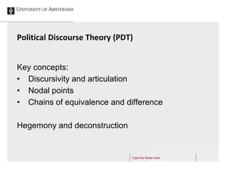 Forms of discourse analysis | PPT