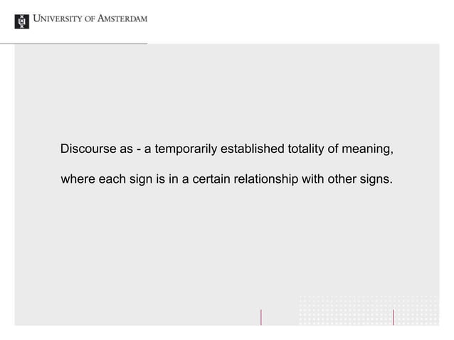 Forms of discourse analysis | PPT