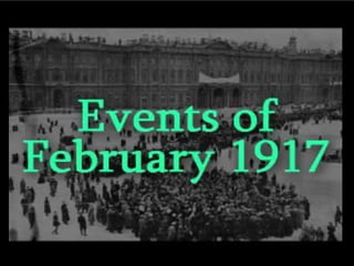 Socialism and Russian revolution - February revolution | PPTX