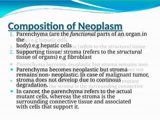 Neoplasia, oncology, tumor, 78449464694646 | PPTX