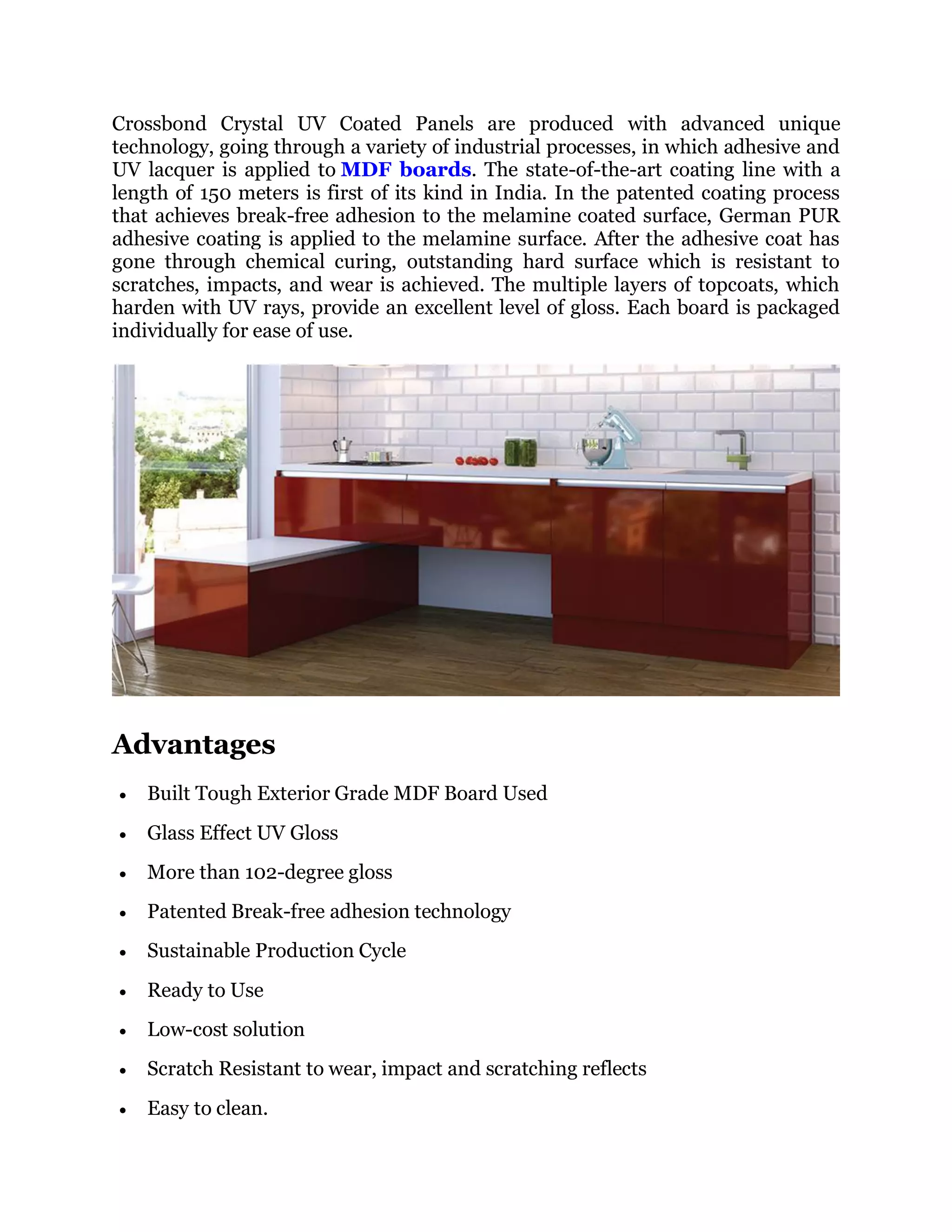 UV Coated MDF Board | PDF