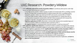 UVC & Agriculture | PPT