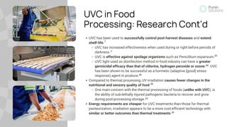 UVC & Food Processing | PDF