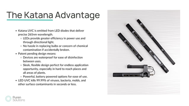 UVC & Lettuce Processing | PPT