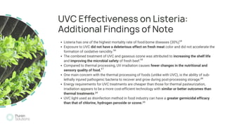 UVC & Listeria | PPT