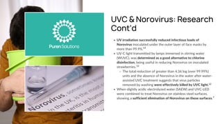 UVC & Norovirus | PPT
