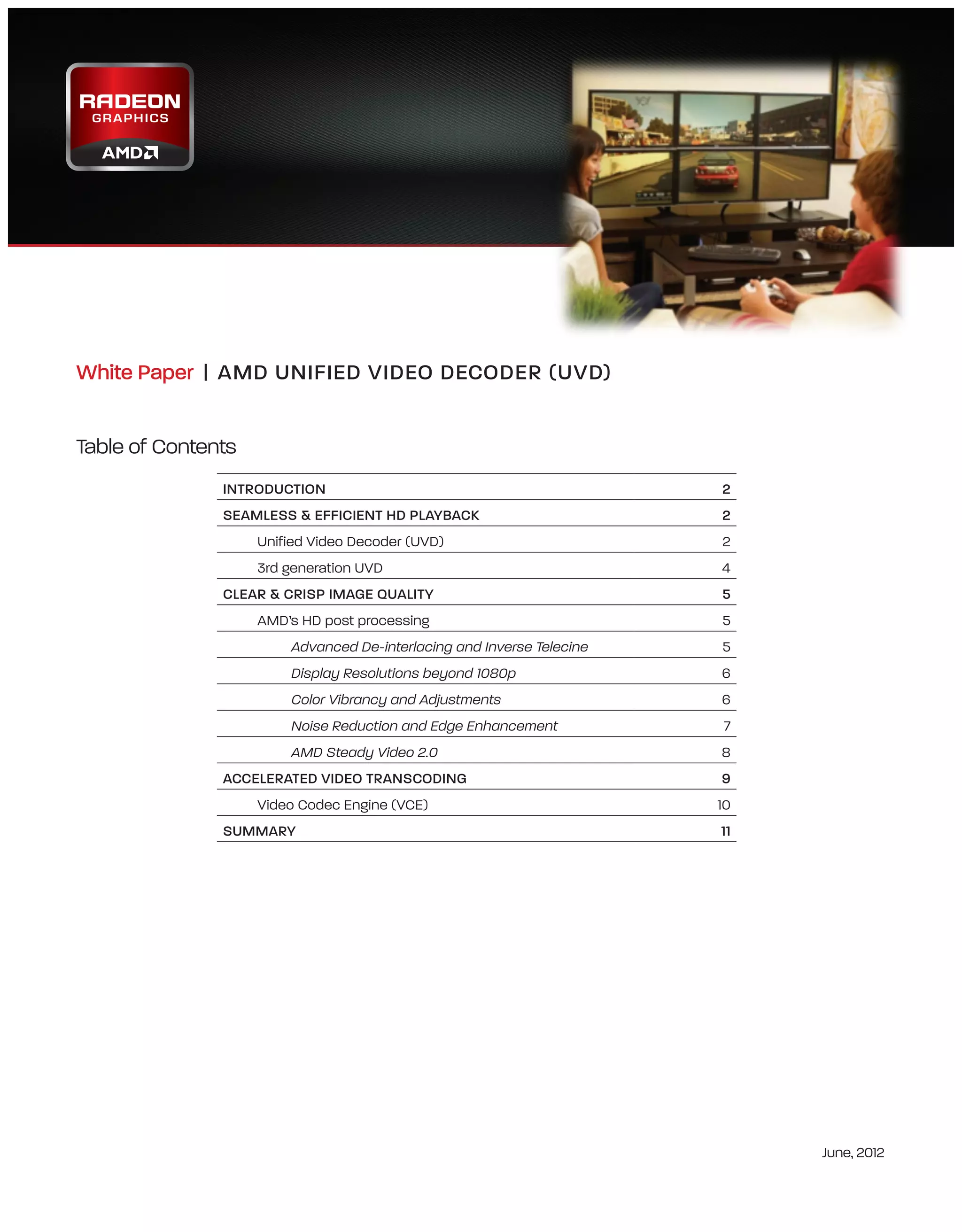 AMD Unified Video Decoder | PDF