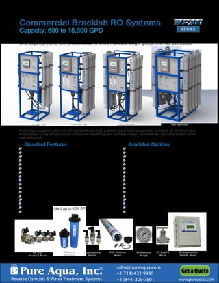Commercial reverse osmosis RO systems | PDF