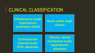 Uveitic glaucoma | PPTX