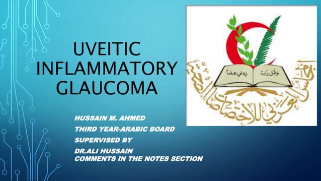 uveitic inflammatory glaucoma.pptx