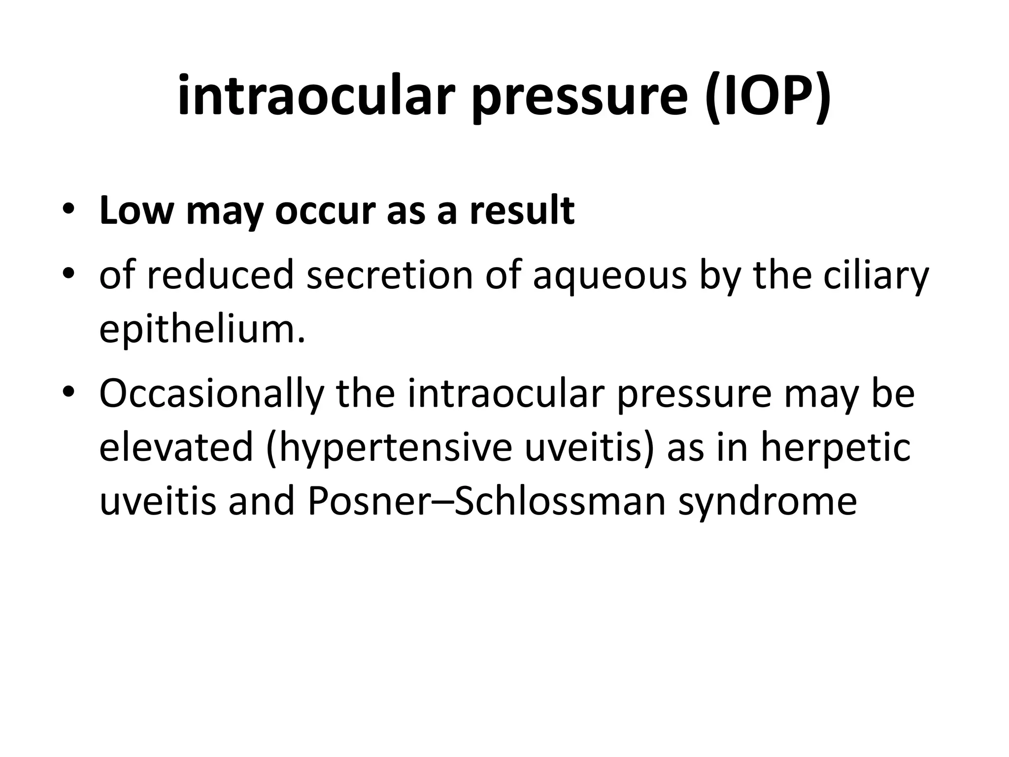 Uveitis investigations | PPTX