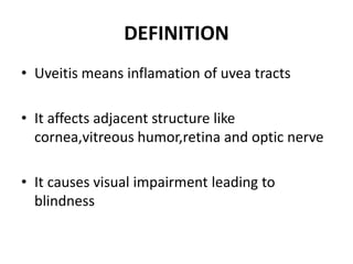 Uveitis | PPTX