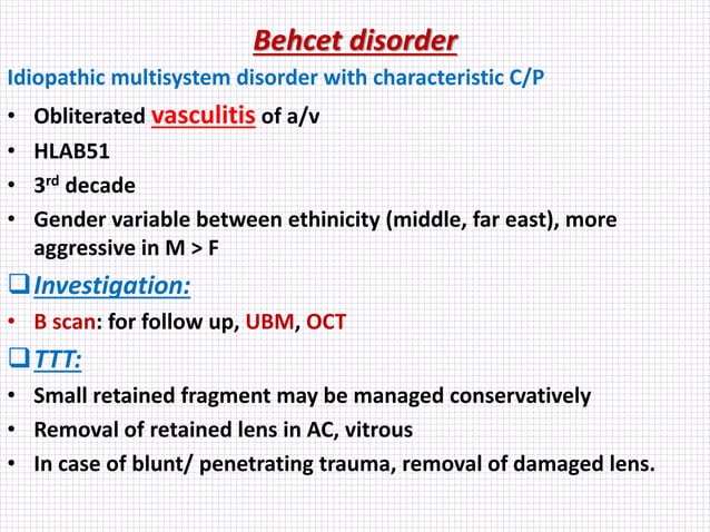 Uveitis | PPTX | Eye and Vision Conditions | Diseases and Conditions