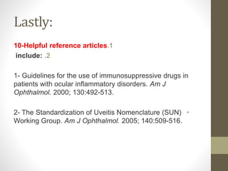 Uveitis | PPTX